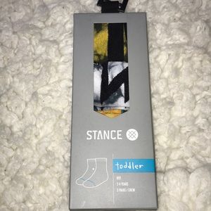Stance | Accessories | Toddler Stance Orange Pop Crew Socks 24 Years 3 ...